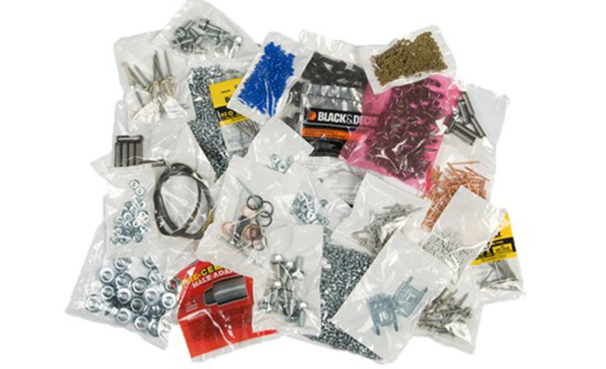 Packaging machines hardware parts, spare parts and standard parts